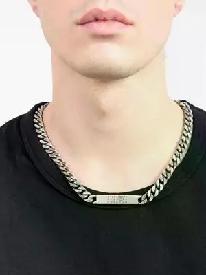 MAISON MARGIELA Logo Chain Necklace