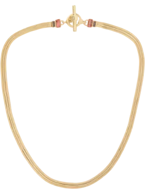 ROXANNE ASSOULIN The Slinky -tone Crystal Necklace - Gold