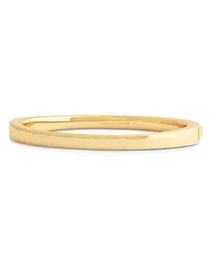 ANABEL ARAM Farrier Medium Hinged Bangle Bracelet - Gold