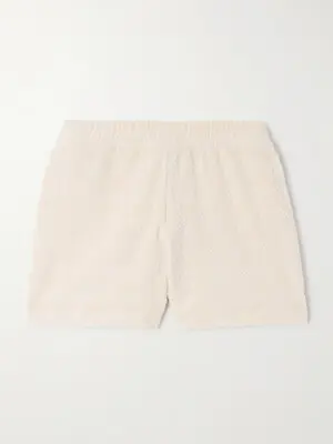 Tory Burch Cotton-blend Terry Jacquard Short