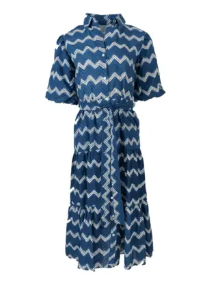 GUADALUPE DESIGN Printed Kaftan Dress