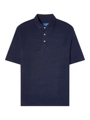 Robert Talbott Taylor Linen Jersey Polo