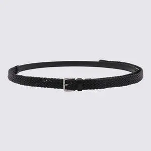 Dolce & Gabbana Leather Belt - Black