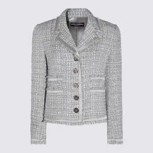 Dolce & Gabbana Checked Cotton-Blend Blazer - Quadri Check