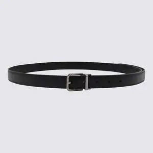 Dolce & Gabbana Leather Belt - Black