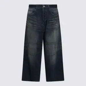Balenciaga Cotton Jeans - Blue