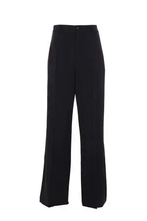 Balenciaga Relaxed Fit Trousers - Black