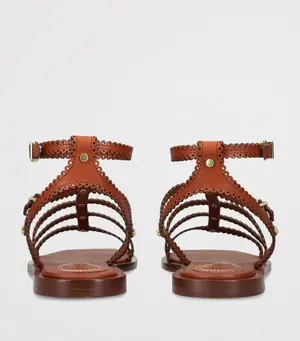 Zimmermann Leather Goldie Sandals