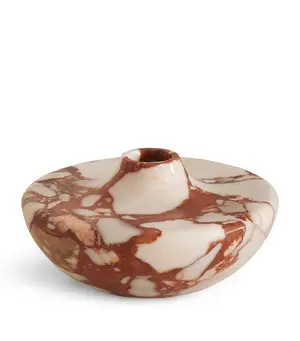 SOHO HOME Marble Alma Vase - Red