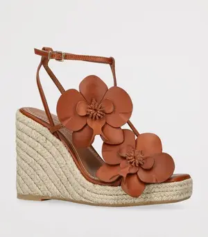 Zimmermann Leather Orchid Wedges 110