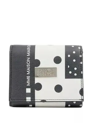 MAISON MARGIELA Polka-dot Wallet - White