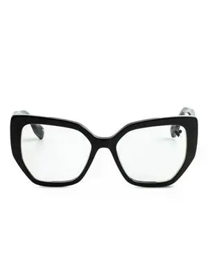 Karl Lagerfeld Two-tone Cat-eye Frame Glasses - Black