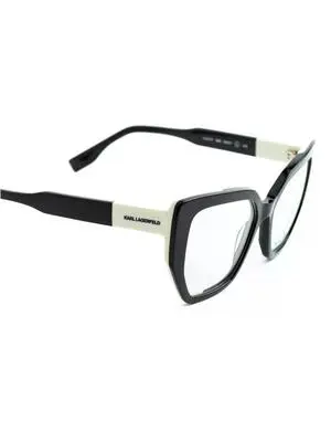 Karl Lagerfeld Two-tone Cat-eye Frame Glasses