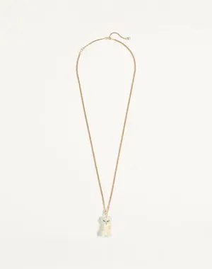 Valentino Garavani Le Chat De La Maison Nylon Necklace - Gold