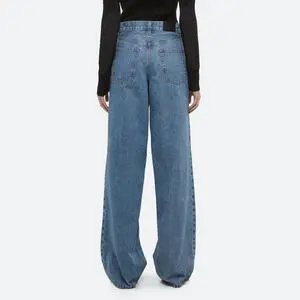 Helmut Lang Double-pleated Wide-leg Jeans