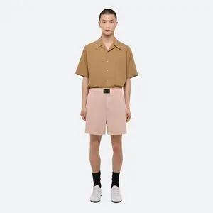 Helmut Lang Garment-dyed Uniform Shorts