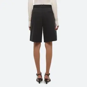 Helmut Lang Wide Pleated Shorts