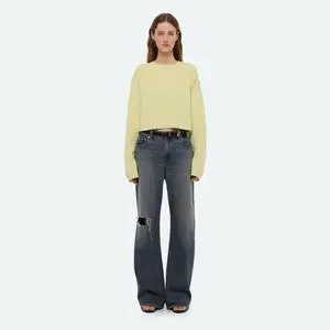 Helmut Lang Cropped Crewneck - Butte