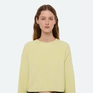 Helmut Lang Cropped Crewneck - Butte