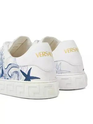 Versace Coral Theatre Greca Sneakers