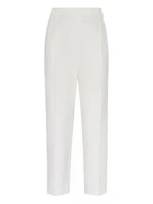 Brunello Cucinelli Slouchy Cropped Trousers