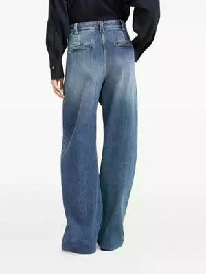 Brunello Cucinelli Wide-leg Jeans - Blue