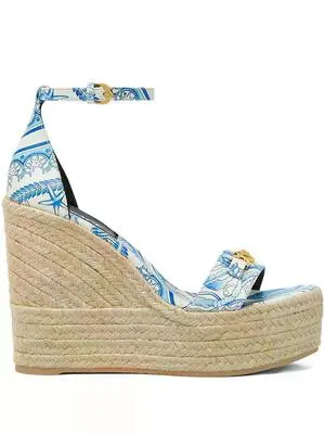 Versace Printed Espadrilles