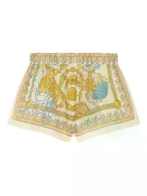 Versace Underwater Barocco Cover-up Shorts