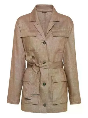 Brunello Cucinelli Belted Jacket