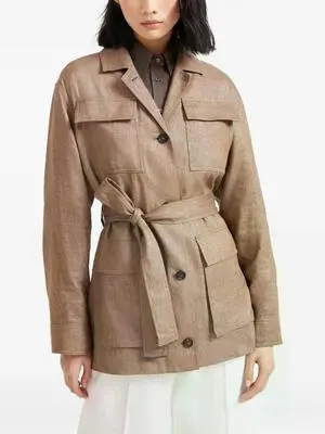 Brunello Cucinelli Belted Jacket