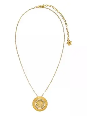 Versace Medusa Head Pendant Necklace - Gold