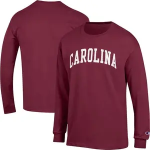 Champion South Carolina Gamecocks Basic Arch Long Sleeve T-shirt - Garnet