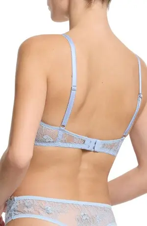 Hanky Panky Sheer Seduction Underwire Bra - Touch The Sky Blue