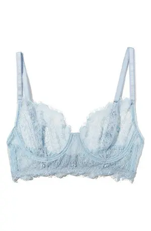 Hanky Panky Sheer Seduction Underwire Bra - Touch The Sky Blue