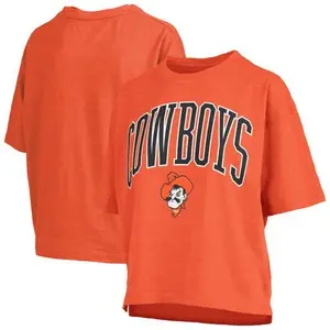 PRESSBOX Oklahoma State Cowboys Slub T-shirt - Orange
