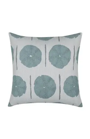 ELAINE SMITH Solstice Jacquard Indoor & Outdoor Woven Accent Pillow - Mist