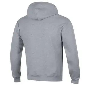 Champion Georgia Bulldogs Arch Over Logo Pullover Hoodie - Heather Gray