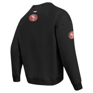 PRO STANDARD San Francisco 49ers Turn It Up Drop Shoulder Pullover Sweatshirt