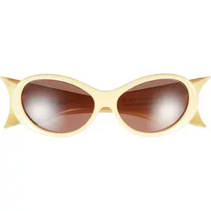 Collina Strada Collina Strada Cocoon Oval Sunglasses Lemon