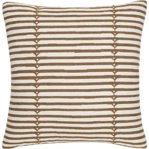 Elaine Smith Sincerity Indoor & Outdoor Woven Accent Pillow - Caramel