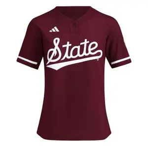 Adidas Mississippi State Bulldogs Replica Softball Jersey - Maroon