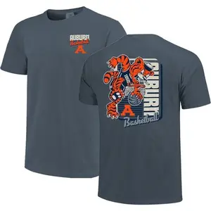 IMAGE ONE Auburn Tigers Comfort Colors Mascot Dunk T-shirt - Navy