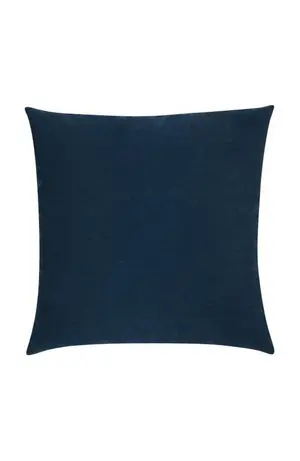 ELAINE SMITH Plush Velvet Indoor & Outdoor Woven Accent Pillow - Midnight