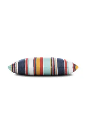 ELAINE SMITH Sicily Stripe Indoor & Outdoor Woven Accent Pillow