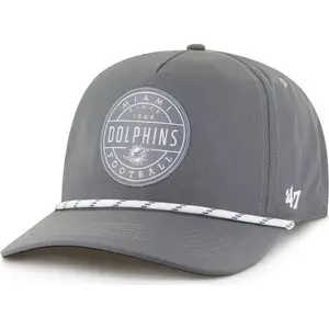 '47 Miami Dolphins Suburbia Hitch Adjustable Hat - Gray