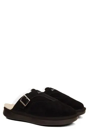 BRUNCH Gender Inclusive Amour Genuine Shearling Slipper - Black
