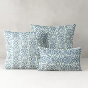 ELAINE SMITH Delphi Jacquard Indoor & Outdoor Woven Accent Pillow