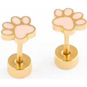 PIP POP Paw Print Stud Earrings