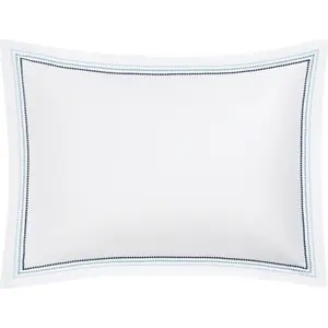 MATOUK Amara Triple Pearl Sham - Sailor Blue