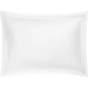 MATOUK Amara Triple Pearl Sham - White